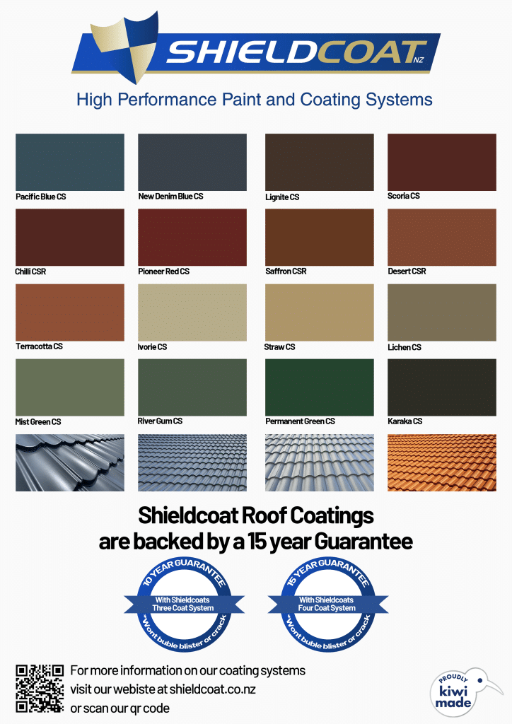 Colour Chart - Shieldcoat NZ