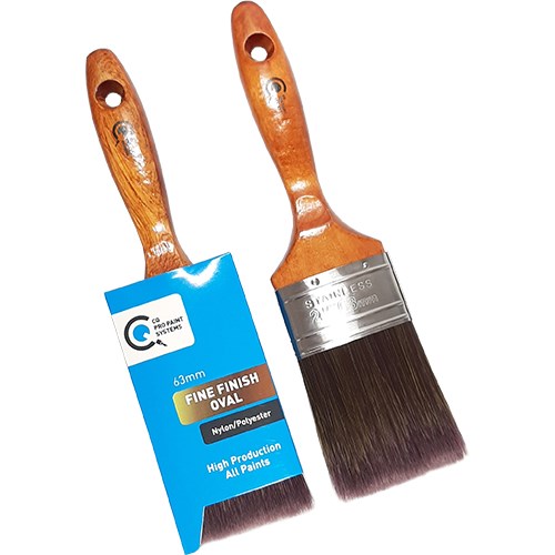 Almax Fine Finish Paint Brush Oval - Shieldcoat NZ
